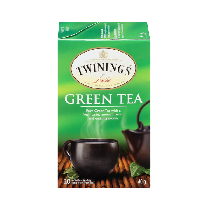 Twinings Tea | Pure Green Tea – On The Way Cafe Inc