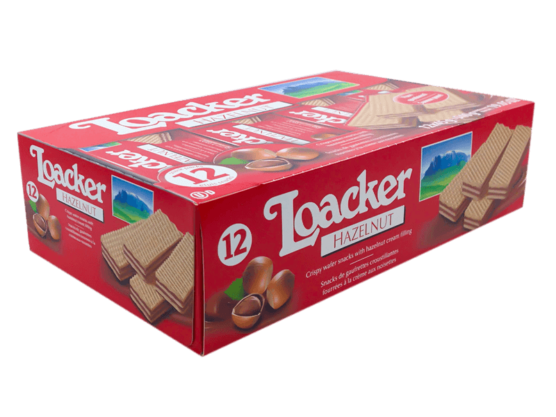 Loacker Wafers Hazelnut - 12 – On The Way Cafe Inc